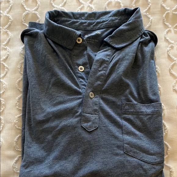 Bonobos | Shirts | Bonobos Blue Polo Shirt Classic Style L | Poshmark